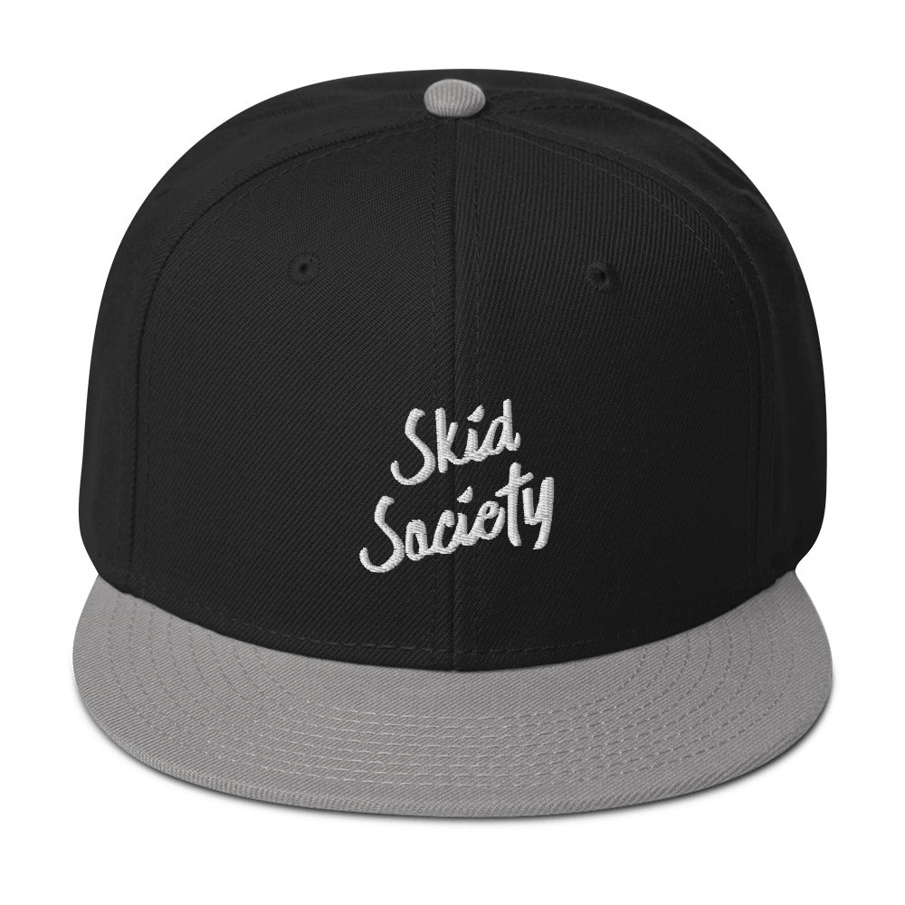 'Stitched Skid' Snapback Hat | Skid Society Store – SkidSociety
